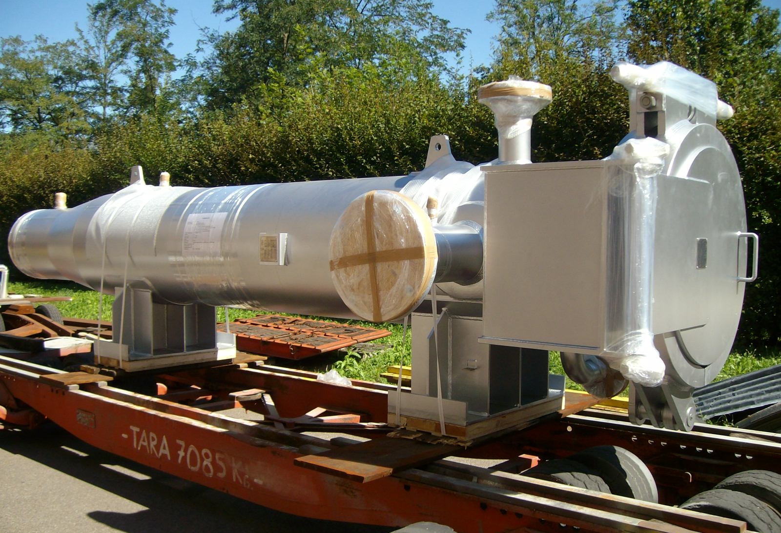 Pig Launcher and Receivers Traps - Angioletti Vessel